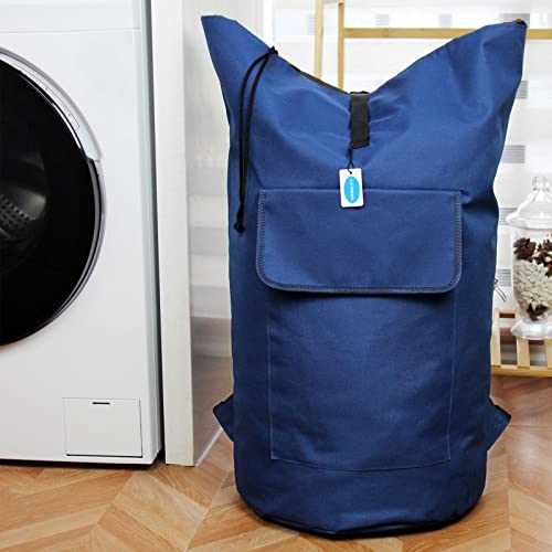 Casaphoria Laundry Backpack Bag for College,115L Extra Large Laundry Bag with Straps,Portable Laundry Bag for College Dorm&Apartment&Laundromat,Travel Hiking Camping Foldable Backpack