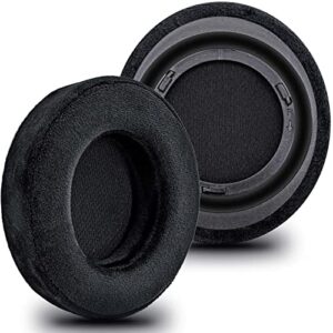 upgrade oval shape earpads for virtuoso rgb wireless, virtuoso rgb wireless xt, virtuoso wireless se | enlarged inner hole (velour virtuoso xt ear pads)