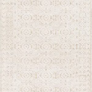 Mark&Day Area Rugs, 9x12 Hello Transitional Khaki Area Rug, Cream Light Brown Carpet for Living Room, Bedroom or Kitchen (9' x 12')