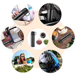 Stainless Steel Water Bottle-Insulated Vacuum Coffee Cup with Leakproof Lid & Cup,Double Walled Flask Cup,Sport Travel Mug keeps Hot & Cold