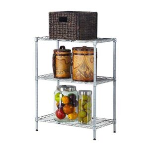 Datianxia 3 Layers Kitchen Shelves Unit Adjustable Unit Garage Storage Organizer Home