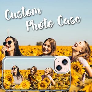 Personalized Custom Double Layered Phone Case for Apple iPhone 13 6.1 inch ONLY - Design Your Own Perfect Custom Picture Photo Case