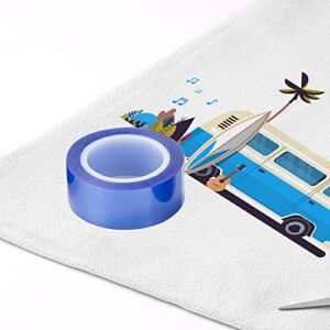 PYD Life 6 Rolls Sublimation Blanks 0.8 Inch x 52 Ft Heat Resistant Tape, Blue Heat Tape, Thermal Tape Up to 250℃(480℉) for Sublimation Tumblers Mugs Sublimation Print Heat Press