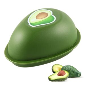 avocado storage containers, reusable avocado keeper for refrigerator, individual avocado saver holder organizer for fridge to keep avocado fresh