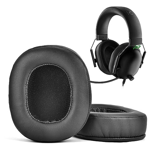 Replacement Earpads, Ear Cushion Cover for Razer BlackShark V2 Pro/BlackShark V2X (for BlackShark V2X)