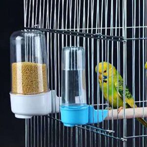 jiaxiao bird feeders,bird transparent dispenser bottle cage feeder waterer pigeon drinkers water drinker drinking cup bird supplies