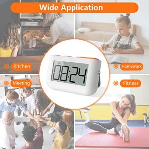 AIMILAR Small Countdown Timer Clock - Digital Kitchen Count Up and Down Timers Magnetic Big Screen for Cooking Kids Time Management