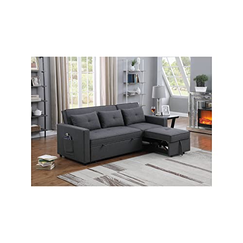 Lilola Home Zoey Sofas, Dark Gray