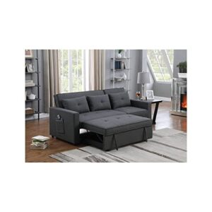 Lilola Home Zoey Sofas, Dark Gray