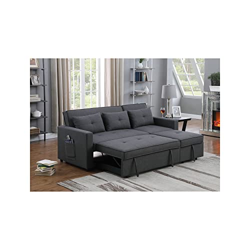 Lilola Home Zoey Sofas, Dark Gray