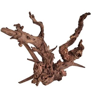 majoywoo natural large coral driftwood for aquarium decor reptile decor 14-18" long, over 1.3 lbs