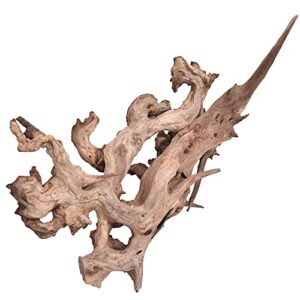 majoywoo Natural Large Coral Driftwood for Aquarium Decor Reptile Decor 14-18" Long, Over 1.3 lbs