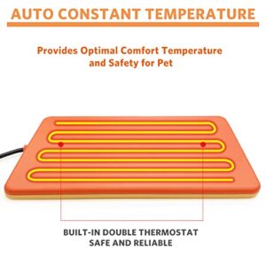 MARUNDA Small Animal Heating pad, Rabbit Heater Auto Constant Temperature,Cat, Dogs, Chicken Coop Heaters