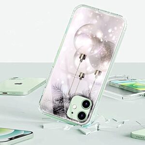 Pnakqil Christmas Case Compatible with Samsung Galaxy A51 (4G) /M40S 6.5" Xmas Transparent Shockproof Ultra-thin Silicone Protective Cover with Cute Design Compatible with Samsung A51 4G, Christmas 05