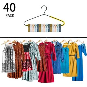 Windproof Clothes pins 40pcs, Plastic Clip, Strong Clothespins Clip, Sock Clips, Photo Clips,Non-Slip Drying-Clothing pins Beach Towel Clips Clothes pins,Food Bag Clips, clothespins Clothespin