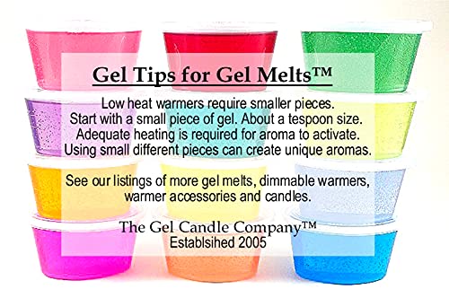 3 Pack of Sweet BLACK RASPBERRY VANILLA inspired aroma Long Lasting Gel Melts™ gel wax for Warmers and Burners PEEL, MELT, ENJOY