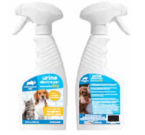 Animal Planet Urine Destroyer Professional Strength ( 32 Oz ) Oxygen Powered Formula Destroys Tough Odors & Stains Yet Gentle On Your Furniture And Carpet