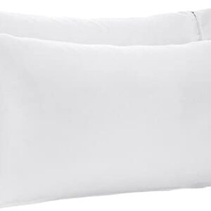 Pillow Protectors Cases Covers King Pillowcases 20'' x 40'' White Pillow Cover Egyptian Cotton Pillow Cases 1000 Series Pillowcases King Size Set of 2