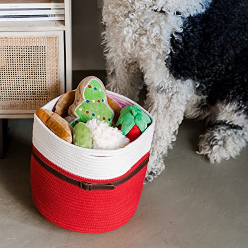 Midlee Santa Rope Basket (Large)