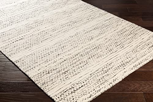 Mark&Day Area Rugs, 8x10 Marie Modern Cream Area Rug, White/Black Carpet for Living Room, Bedroom or Kitchen (8' x 10')