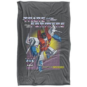 Transformers Starscream Silky Touch Super Soft Throw Blanket 36" x 58"