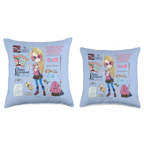 Harry Potter Everything That is Luna Lovegood Throw Pillow, 18x18, Multicolor