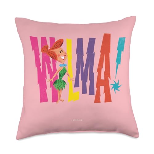 The Flintstones WILMA Throw Pillow, 18x18, Multicolor