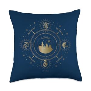 Harry Potter Hogwarts House Compass Throw Pillow, 18x18, Multicolor