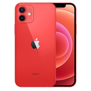 Apple iPhone 12 Mini, 256GB, Red - Unlocked (Renewed Premium)