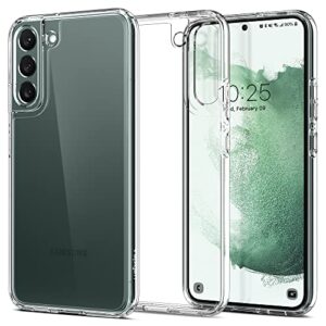 spigen ultra hybrid designed for galaxy s22 case (2022) - crystal clear