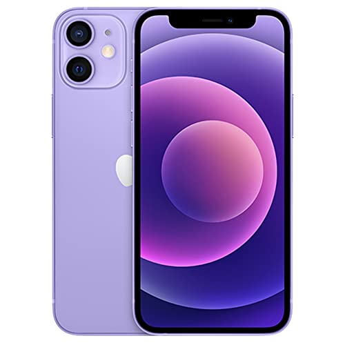 Apple iPhone 12 Mini, 128GB, Purple - Unlocked (Renewed Premium)