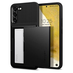 spigen slim armor cs designed for galaxy s22 plus case (2022) - black