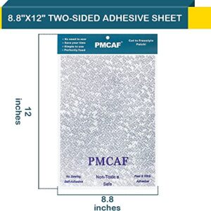 Double-Sided Patch Adhesive, Boy Scout Patch Adhesive Cut to Fit Freestyle Patch Adhesive Kit (2 Pack)