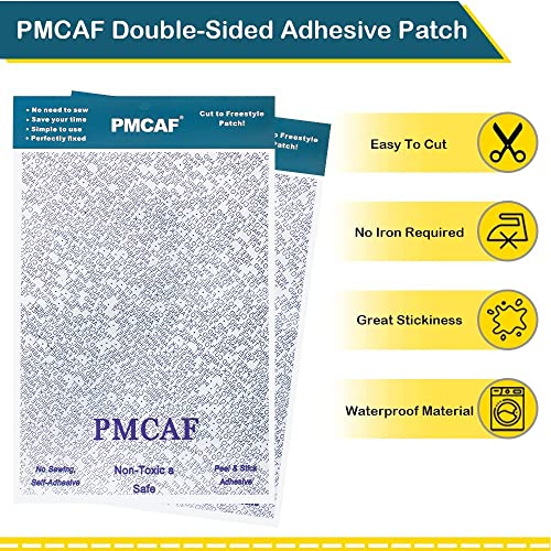 Double-Sided Patch Adhesive, Boy Scout Patch Adhesive Cut to Fit Freestyle Patch Adhesive Kit (2 Pack)