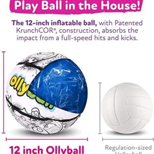 Ollyball Girl Power! The Ultimate Indoor Colorable Play Ball for Kicking and Coloring in The House! (Girl Power! Eco Pak (2 Pack))