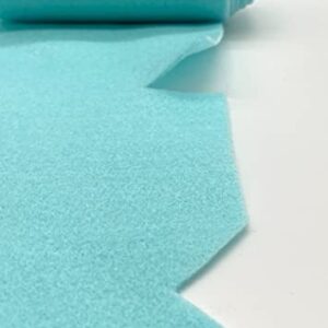 Acrylic Felt Fabric Pre Cuts, 1 Yard, 72 by 36 inches in Length by Ice Fabrics - Aqua