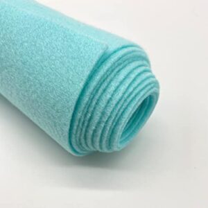 Acrylic Felt Fabric Pre Cuts, 1 Yard, 72 by 36 inches in Length by Ice Fabrics - Aqua