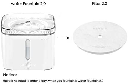 PETKIT Filter Units for EVERSWEET 2, EVERSWEET 3 and CYBERTIAL PUREDRINK Water Fountain, Replacement Filters