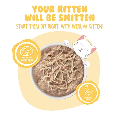 Weruva Kitten, Chicken Formula Au Jus, 3oz Can (Pack of 12)