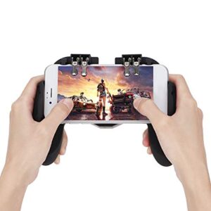 KUIDAMOS Mobile Game Controller, Easy To Install Mobile Gaming Handle Cooling Fun Design Sensitive for Smartphone for Phones Under 6.5inch