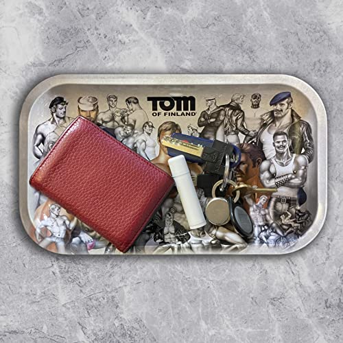 Tom of Finland Tin Tray (Queer, Gay, Rolling, Serving)