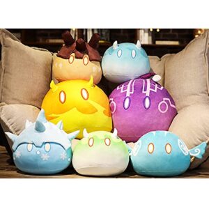 Plush Pillow Slime Anemo Element Anime Plushie 14" Cosplay Props Collection Soft Stuffed Doll Gift for Fans