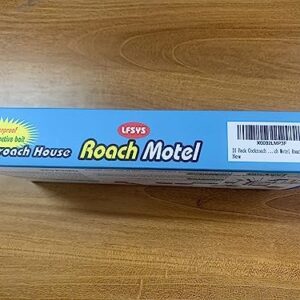 10-Pack Roach Trap Cockroach Trap, Roach Killer Indoor Infestation, Roach Motel, Roach Traps Indoor, Children & Pets Friendly(Light Green)