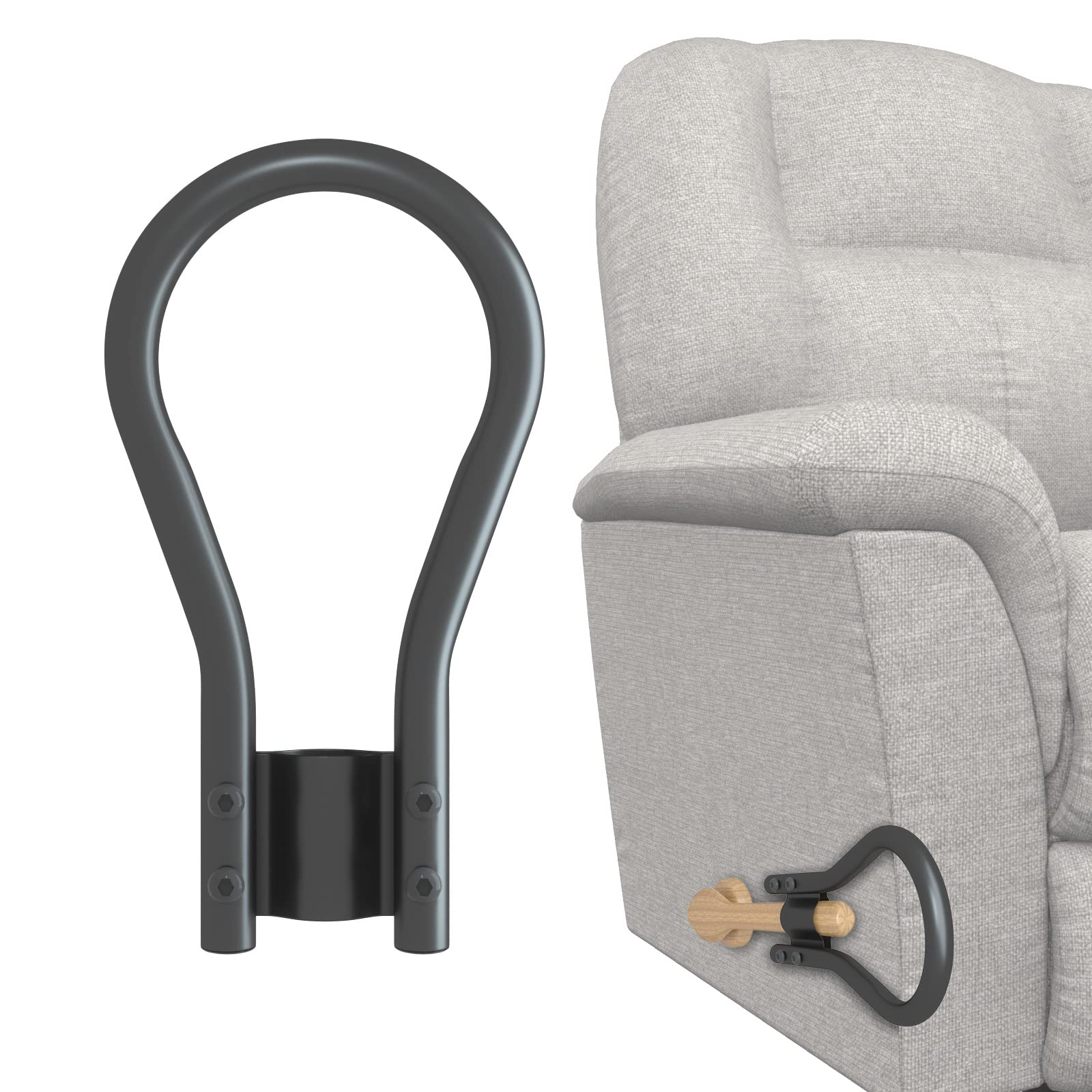 AXEANTS Oversized Recliner Lever Extender Make Raising Lowering Leg Rest Easier