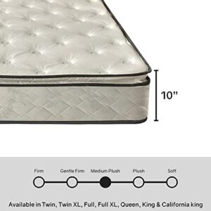 Greaton, 10-Inch Medium Plush Pillowtop Innerspring Mattress, Twin