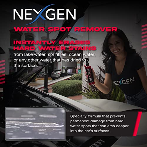 Nexgen Water Spot Remover — Hard Water Stain Remover — Remove Water Spots from Paint, Glass, and Metal - 8 oz