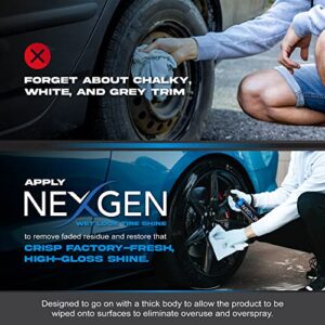 Nexgen Wet Look Tire Shine — Oil-Based Premium Dressing — High Gloss Finish and Protection for Tires - 8 oz