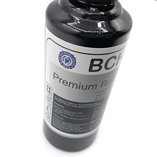 BCH Premium DTF Printer Ink - 100 ml Black for Inkjet Direct to Film Heat Transfer Printing