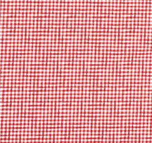 michael miller liberty gingham, red 15 yard bolt