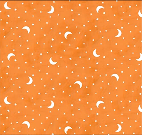 Michael Miller Boo Moon, Orange 15 Yard Bolt